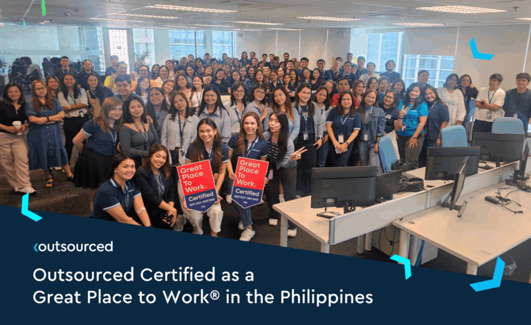 Outsourced Certified Great Place to Work in the Philippines